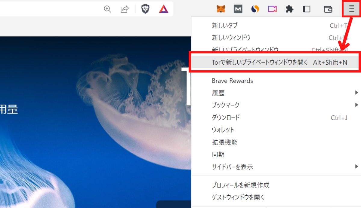 【魔界】BraveのTorモードの使い方！ダークウェブ入る際の注意点 | Braveの教科書